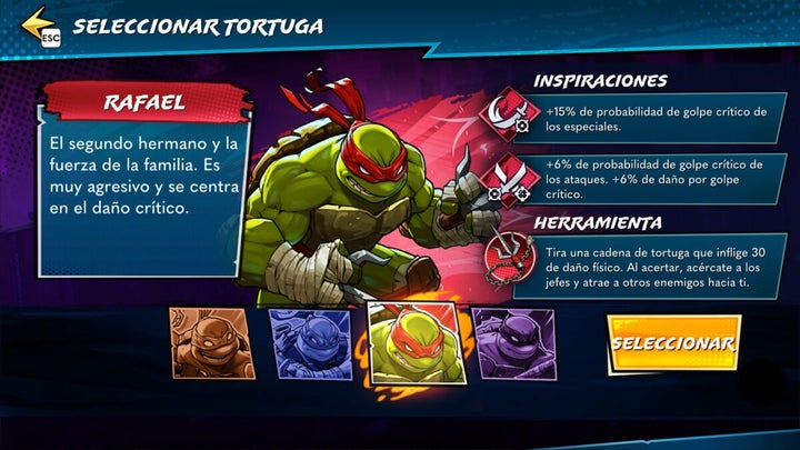 Análisis de ‘Las Tortugas Ninja: El destino de Splinter’ – El roguelike ...