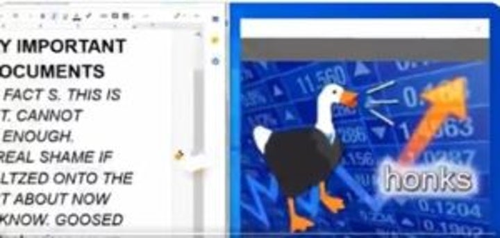 A virtual goose pet offers distracting desktop humor and adventure ...