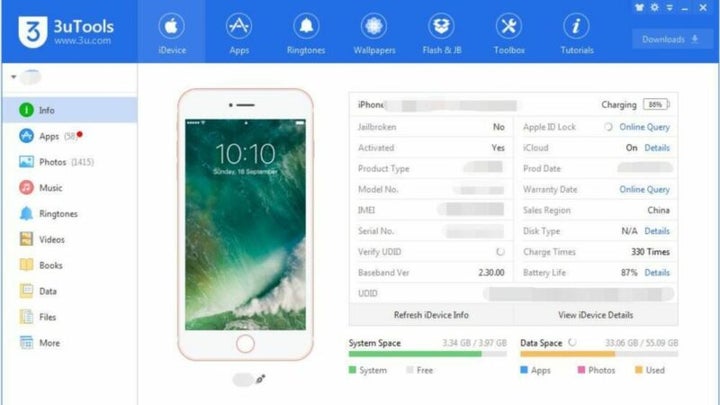 3utools review: free all-in-one iOS device manager - Softonic