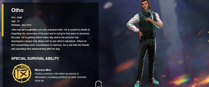 Play as Otho in Garena Free Fire for special abilities - Softonic