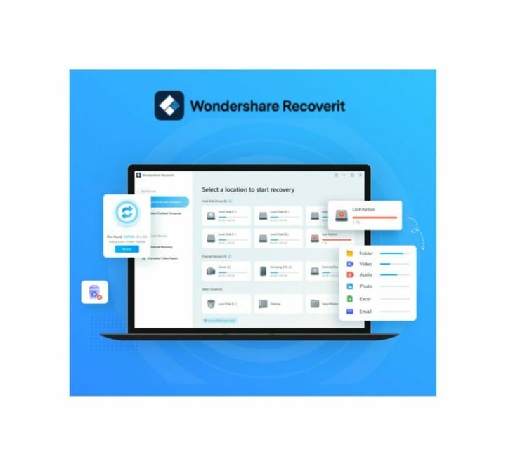 Behold the data recovery power of Wondershare Recoverit - Softonic