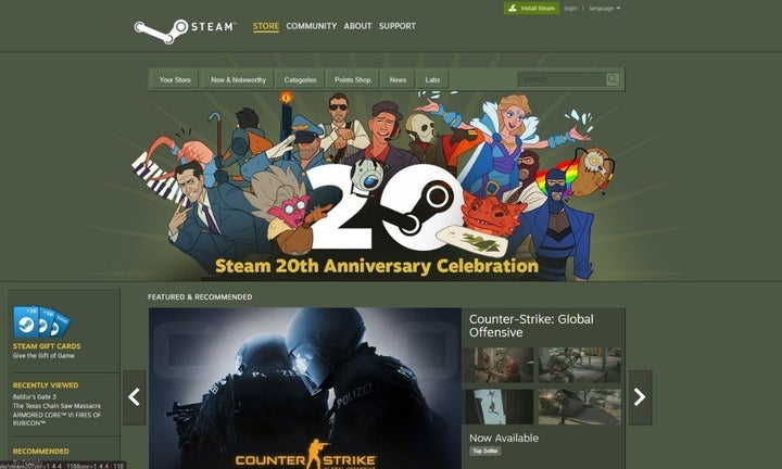 Steam 20th Anniversary Sale: Celebrate the milestone with discounts ...