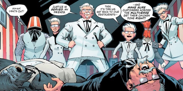 The interdimensional crossover of DC… and Kentucky Fried Chicken - Softonic