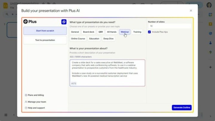 Elevate Your Presentation Game with Plus AI - Softonic