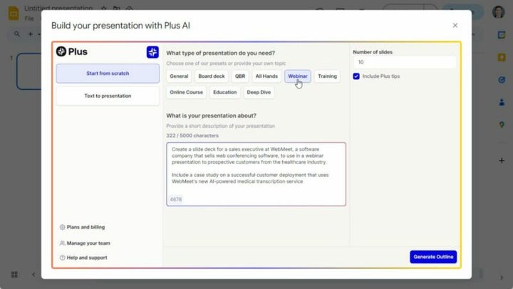Elevate Your Presentation Game with Plus AI - Softonic