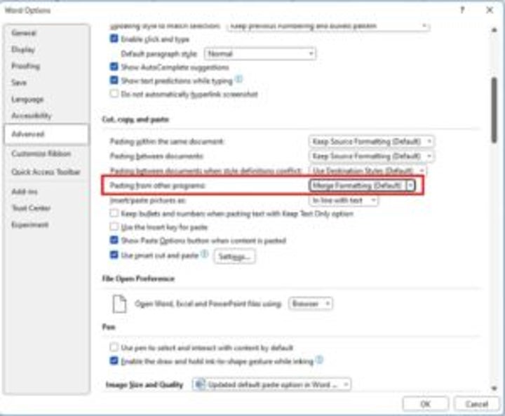Microsoft could finally change the unpopular “paste” format in Word ...