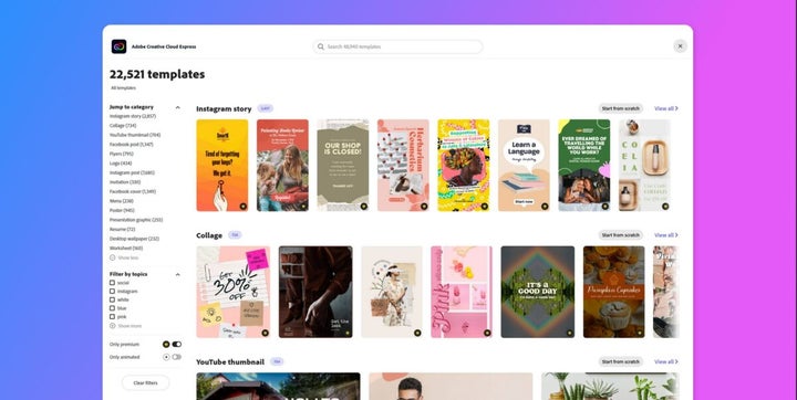 Elevate Your Social Media Game with Adobe Express - Softonic